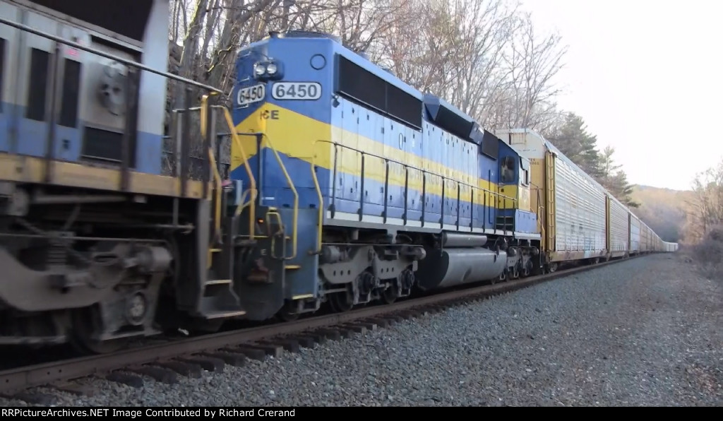 IC&E SD40-2 6450 on CSX Q254